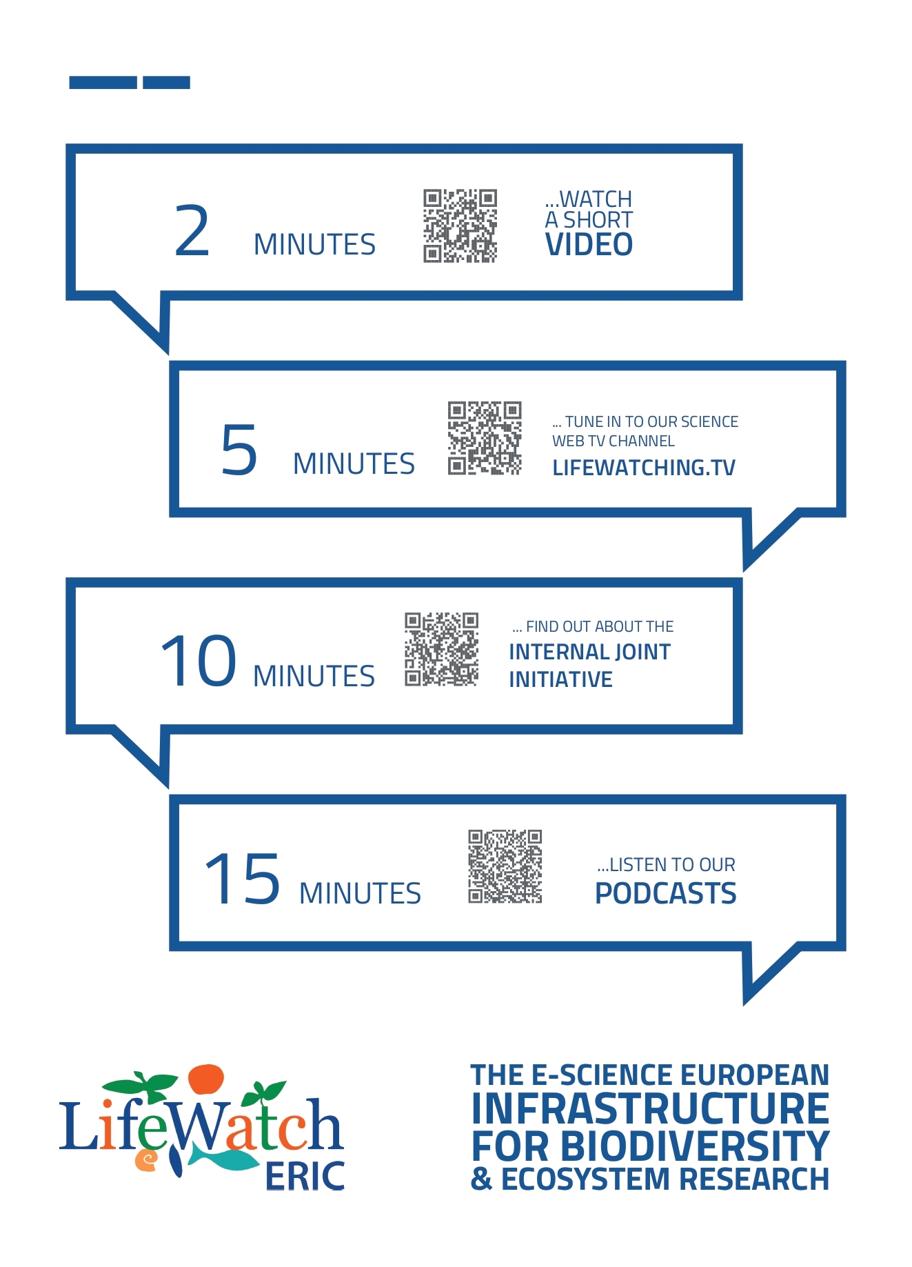 LifeWatch ERIC | Short leaflet – LifeWatch ERIC